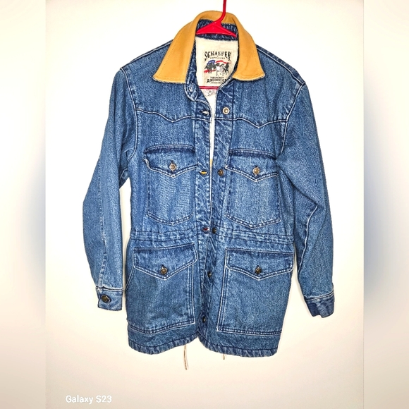 Schaefer | Jackets & Coats | Vintage Schaefer Outfitters Denim Jacket ...